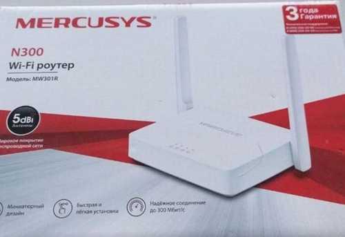 Wifi роутер mercusys N 300