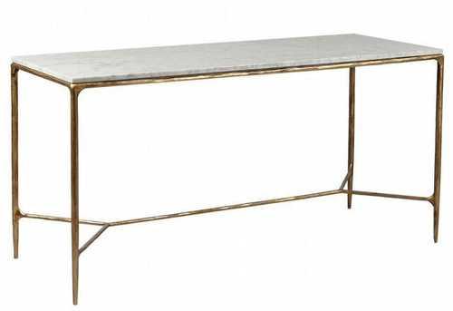 Дизайнерский стол с мраморной дизайнерский столешн