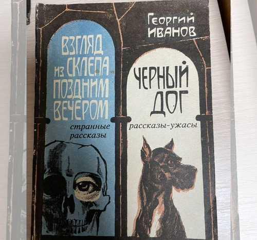 Взгляд из склепа поздним вечером Георгий Иванов