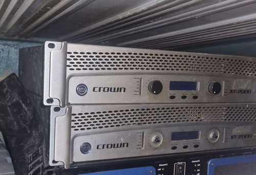 Усилитель crown xti2000