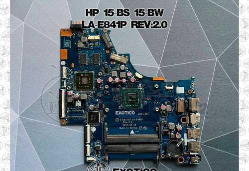 HP 15-BS 15-BW Материнская плата LA-E841P Rev:2.0