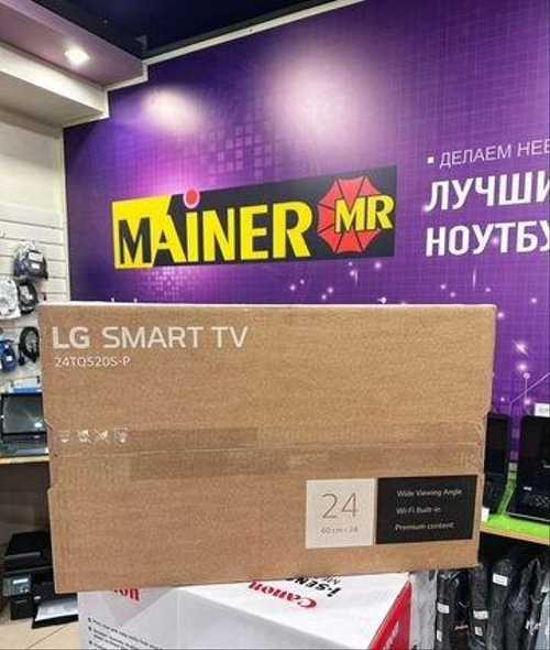 Телевизор LG 24TQ520S-PZ Smart