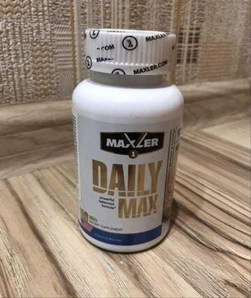 Витамины Daily MAX от протзводителя maxler