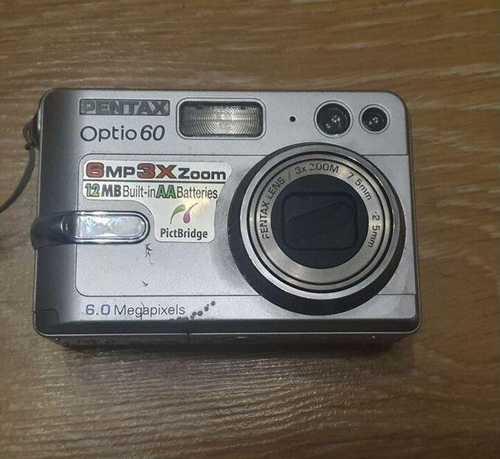 Фотоаппарат Pentax Optio 60