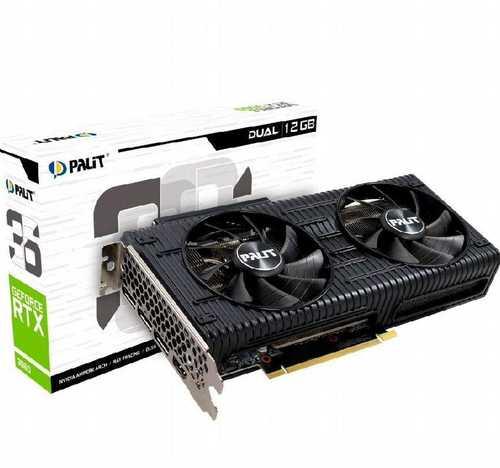 Видеокарта Palit dual os rtx 3060 12gb