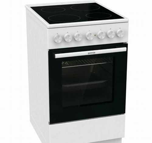 Электрическая плита (50-55 см) Gorenje GEC5B42WG б