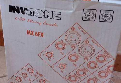 Микшерный пульт Invoton MX-6FX и аксессуары