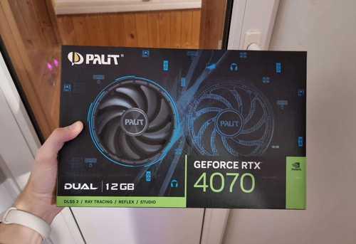 RTX 4070 12GB новая гарантия 3 года