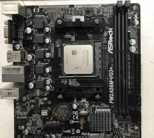 Материнская плата ASRock FM2 plus