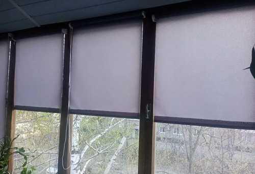 Рулонные шторы на кухню 100% не пропускающие свет