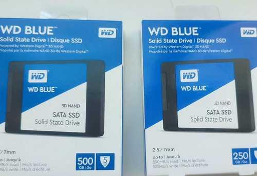 Ssd wd blue 250gb и 500gb