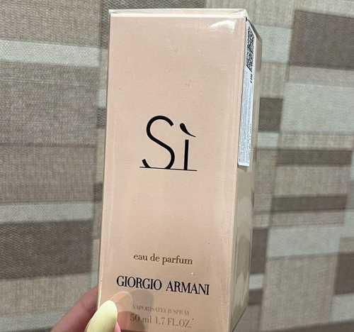 Парфюмерная вода Armani Si новая оригинал