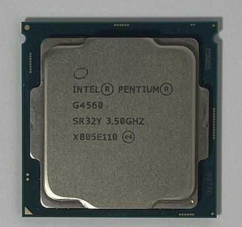 Процессор Intel Pentium G4560,сокет:LGA1151