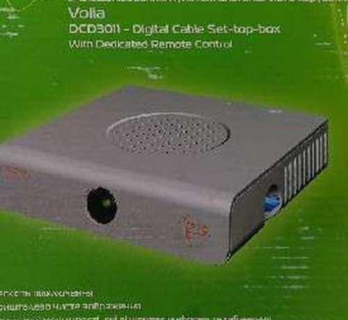 Цифровой кабельный тв тюнер DVD 3011