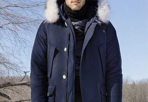 Парка пуховик Woolrich USA Navy классика