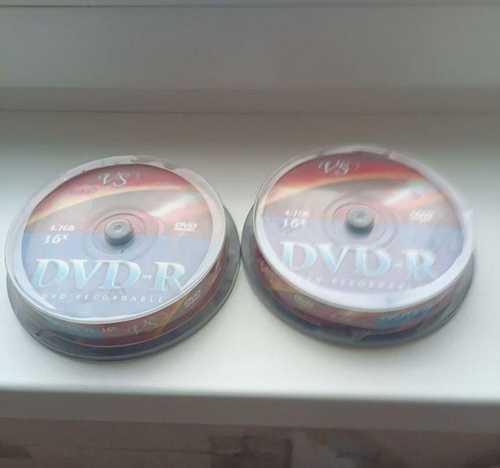 Запечатанные DVD болванки