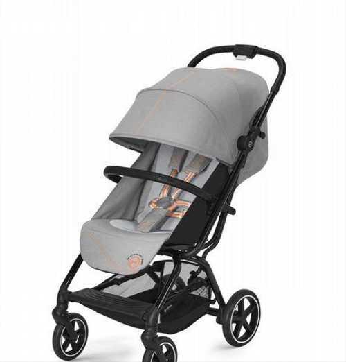 Cybex Eesy s plus 2 lava grey на черном шасси