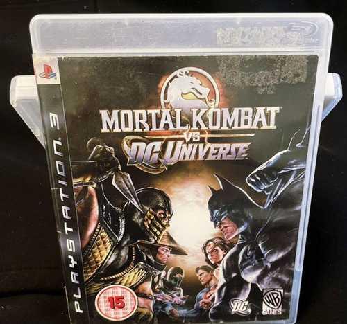 Игра mortal kombat vs DS Universe для пс 3