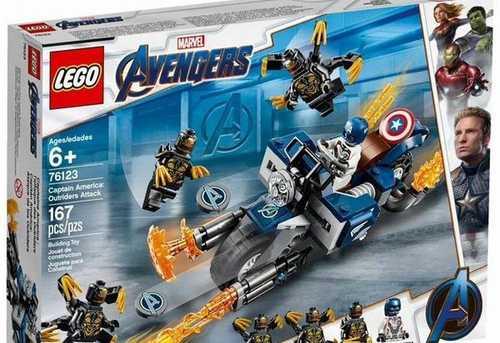 Lego Super Heroes Marvel Капитан Америка