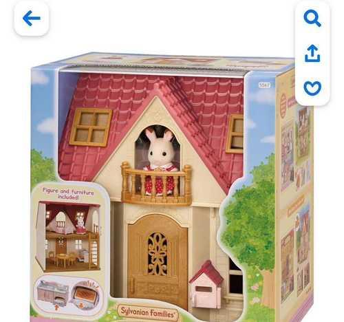 Sylvanian families уютный домик