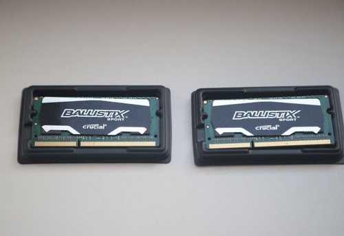 Эксклюзивные Crucial Ballistix Sport 2х8GB