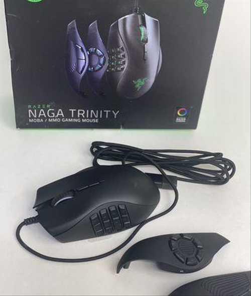 Игровая мышь razer naga trinity новая