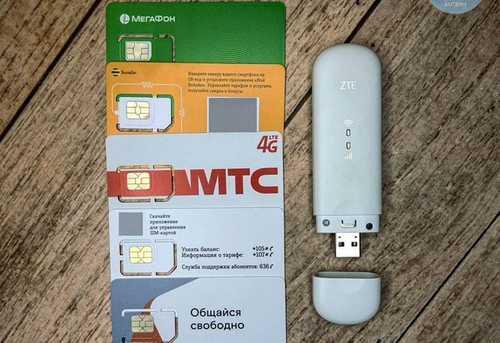 USB модем 4g с wi-fi безлимитный интернет