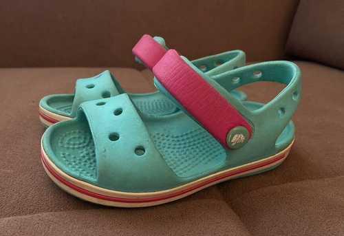 Сандали crocs c6. 22-23 размер