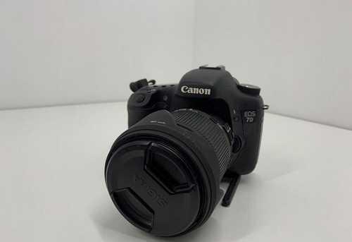 Зеркальный фотоаппарат Canon 7d EF 17-40 4.0 L USM