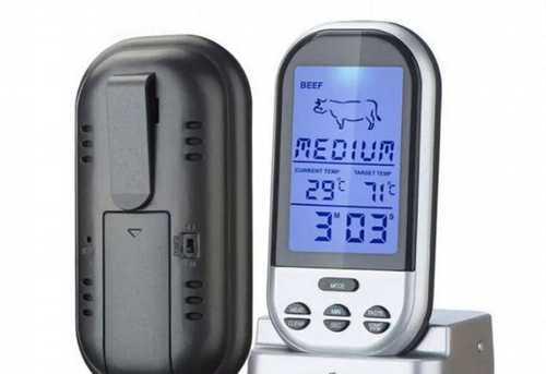Термометр цифровой беспроводной с щупом и таймером