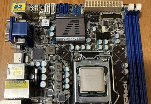 Материнская плата AsRock H67M-itx + I5-2300