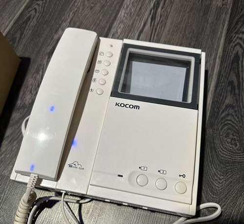 Видеодомофон Kocom KVM-524 Ч/Б белый