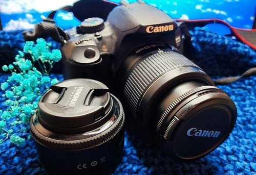 Зеркальный фотоаппарат Canon 650D и объективы