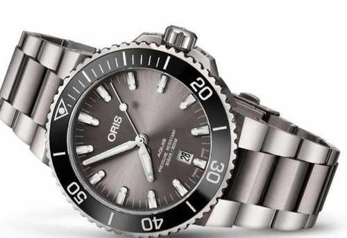 Новые Oris Aquis Titanium Date (оригинал)