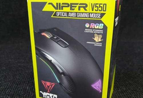 Игровая мышь Patriot Viper V550 5000dpi Pixart RGB