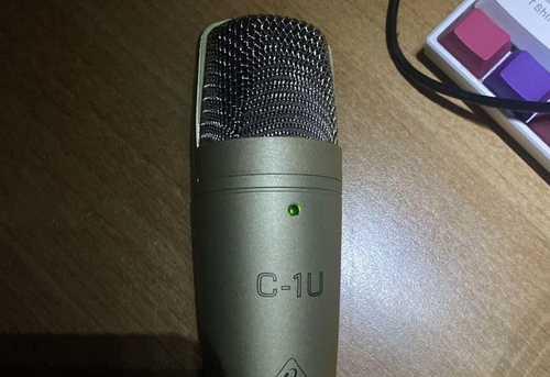 Студийный микрофон behringer c1u