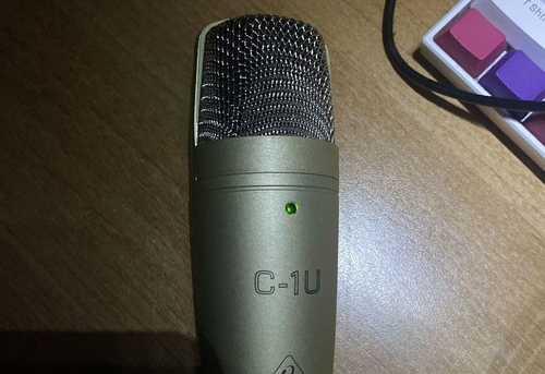 Студийный микрофон behringer c1u