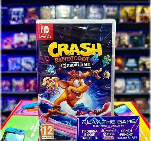 Crash bandicoot 4 it s about time Nintendo switch