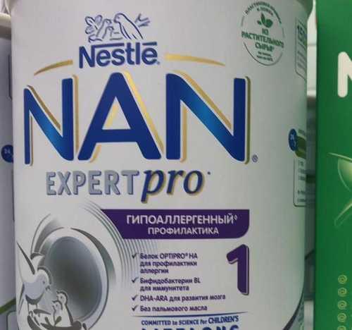 Детская смесь нан 1