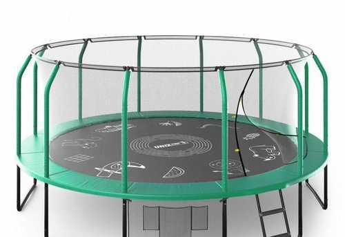 Батут unix line supreme game 16 ft Green