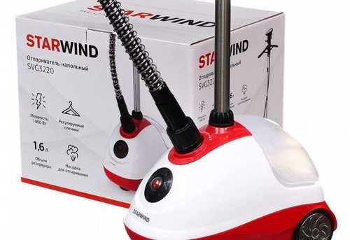 Отпариватель напольный Starwind SVG3220 белый/крас