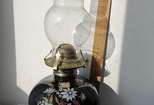 Лампа керосиновая стекло винтаж