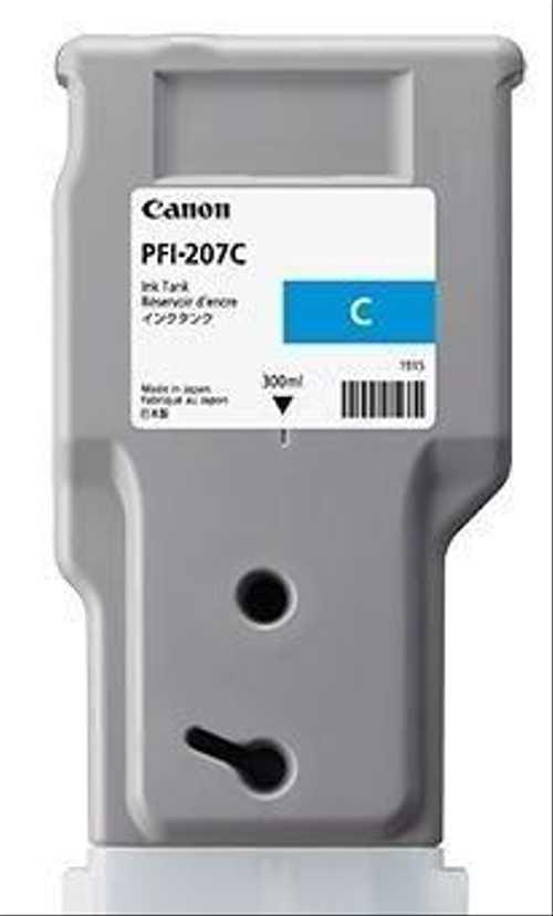 Картридж Canon PFI-207C (8790B001) 1279899