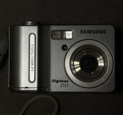 Фотоаппарат Samsung digimax D53 5mpix y2k