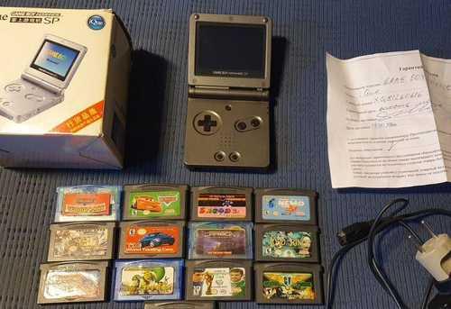 IQue Nintendo Game Boy Advance SP + Игры