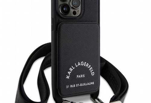Чехол с ремешком Karl Lagerfeld iPhone 14 proMax