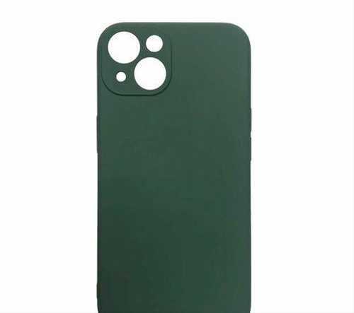 Чехол Silicone WS для iPhone 13 зеленый