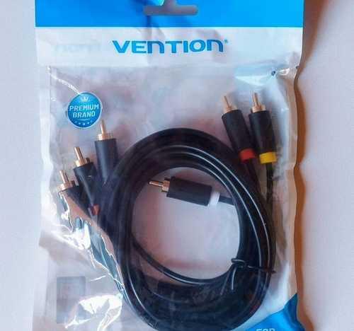 Межблочный кабель Vention 3*RCA 3*RCA 1.5 м