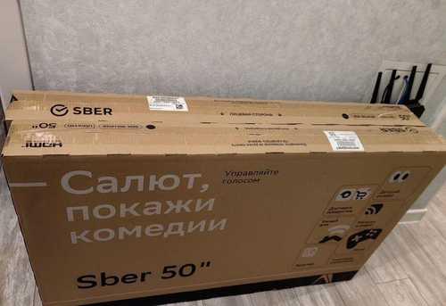 Телевизор Sber 50 дюймов Сбер 4k WiFi Bluetooth