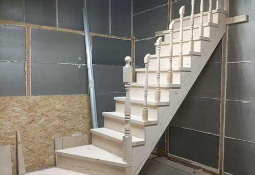 Деревянная лестница - конструктор (Комплект)
